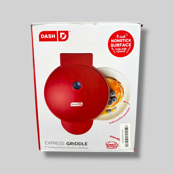 DASH 8" Electric Griddle, Red | Kitchen Switchen Resale