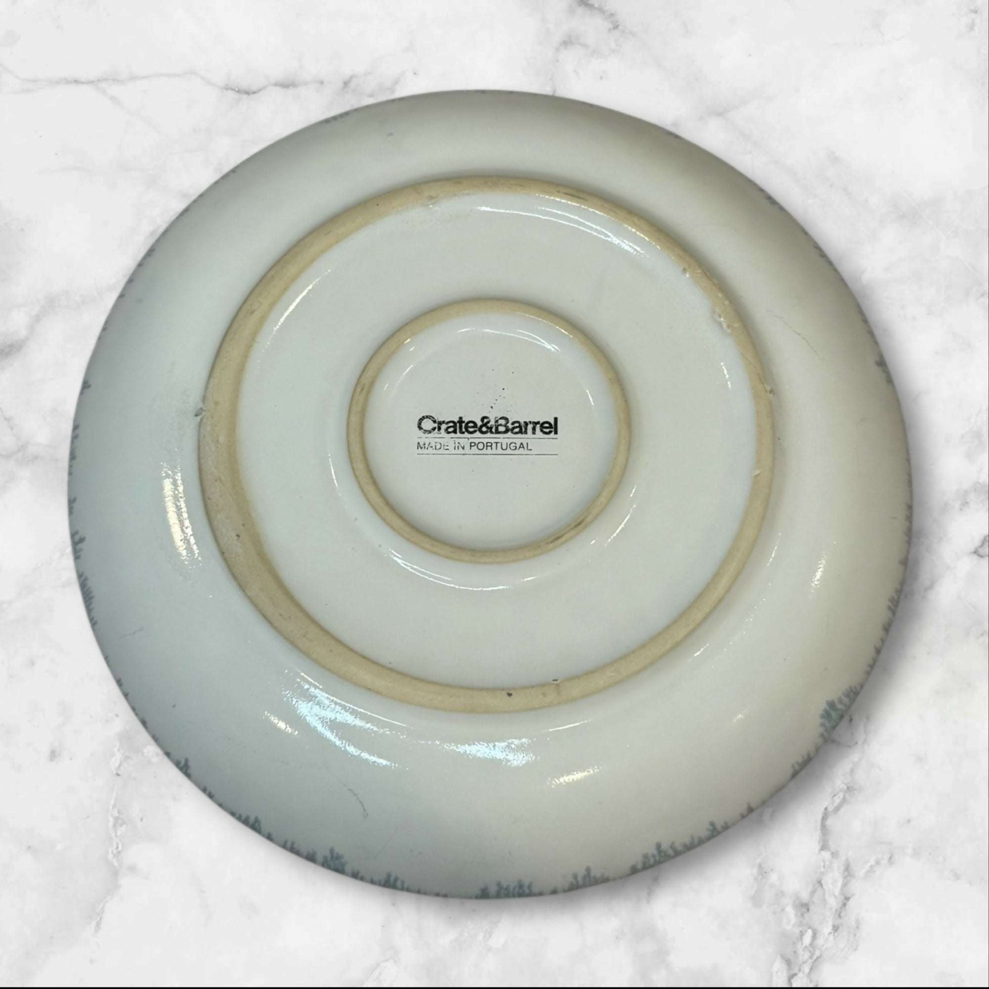 Crate & Barrel Caspian Blue Salad Plates Set of 4 | Kitchen Switchen Resale